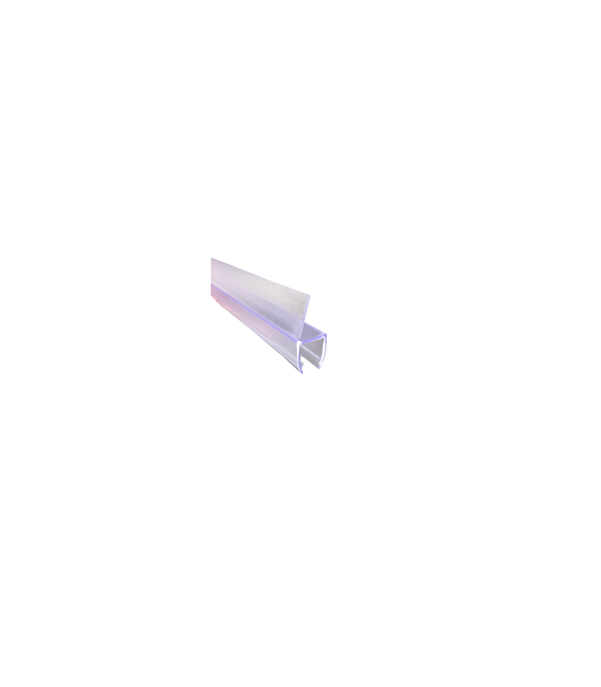 Hardware Specialist Bathroom H Shape Glass Door Seal - Hardware Specialist