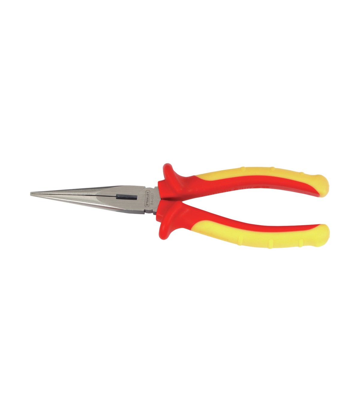 Stanley Steel VDE Compliant 200mm Long Nose Pliers - Hardware Specialist