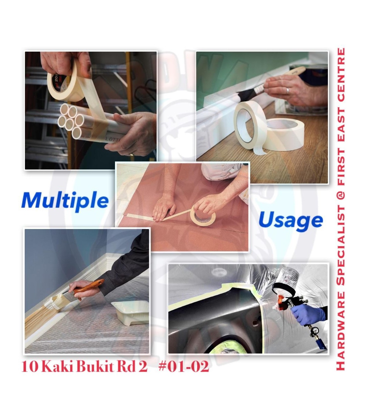 Hunter Masking Tape 48mm - Hardware Specialist