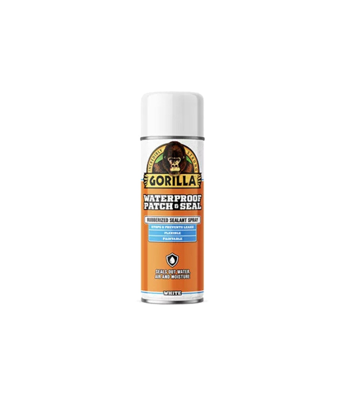 Gorilla Waterproof Patch & Seal Spray White - 396g - Hardware Specialist
