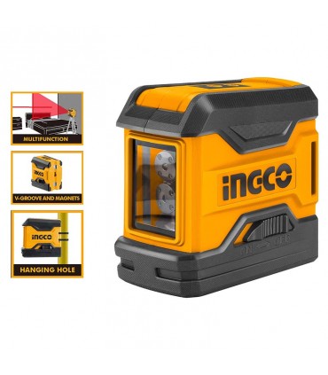 Ingco 15m Self Leveling Cross Line Laser - Hardware Specialist