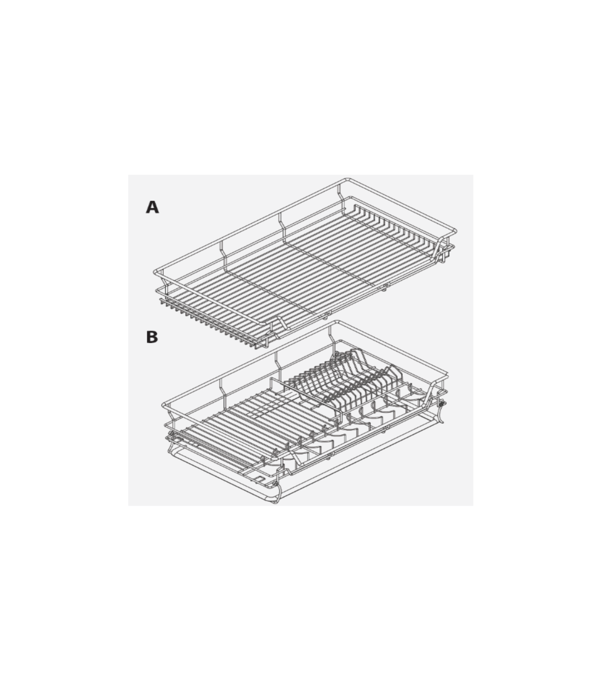ecoWare Platinum Undermount Multi Function Pull Out Basket - Hardware ...