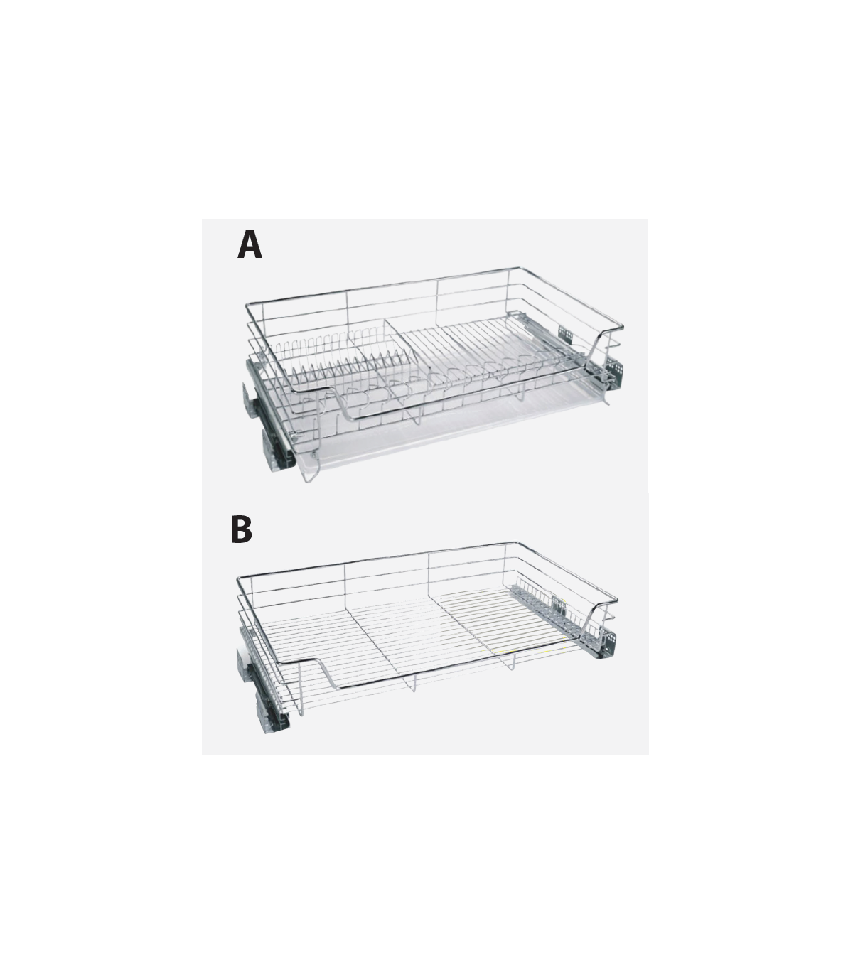ecoWare Multi-function Pull Out Basket with Undermount Organizer ...