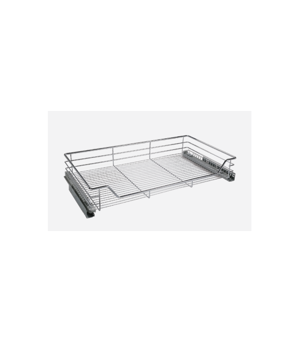 ecoWare Four Side Pull Out Basket with Undermount Organizer - Hardware ...