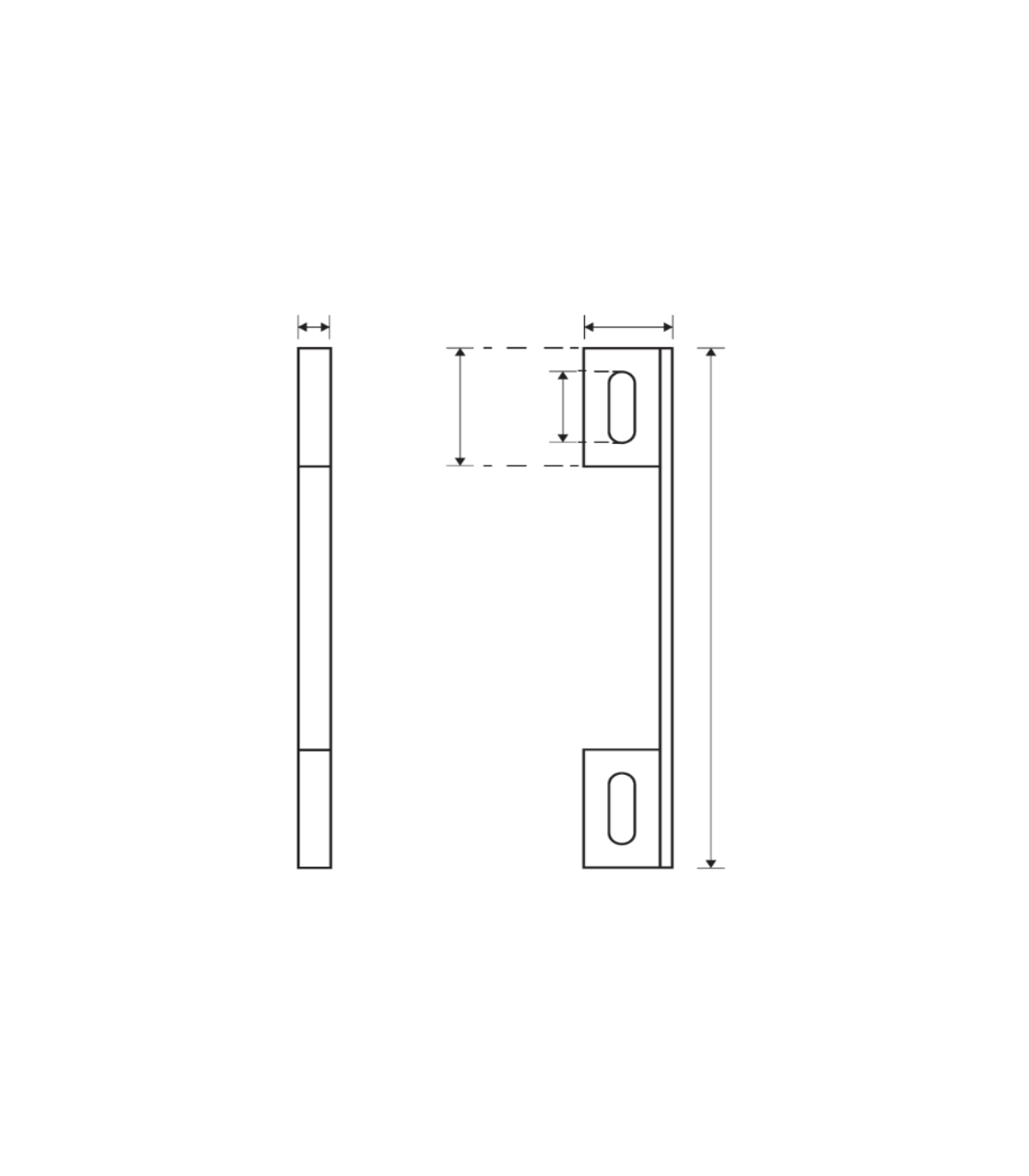 ecoWare ALS-3.2 Stainless Steel 304 Rebaited Part for Mortise Lock ...