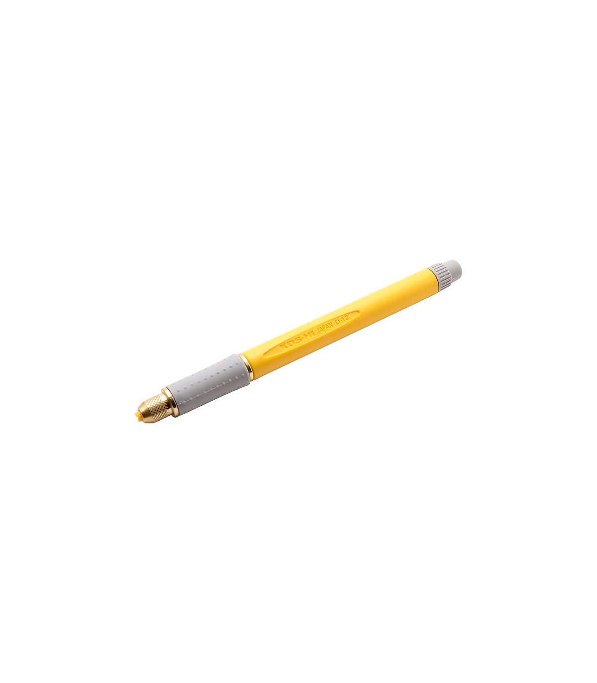 KDS D-12YE Easy Grip Soft Grip Cutter with 16 Blades - Yellow ...
