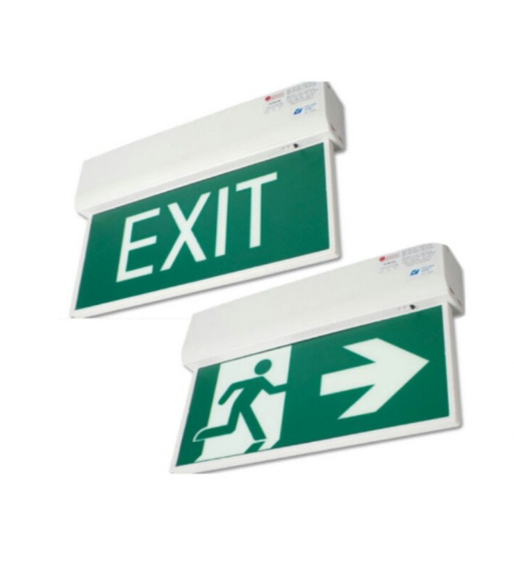 Surface/Recess LED Slimline Emergency Exit Lights - Hardware Specialist