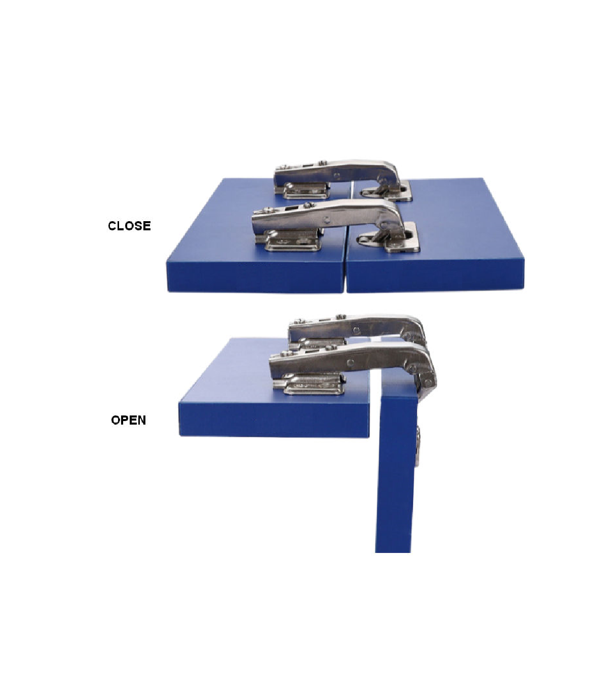 Hardware Specialist Stainless Steel 90Deg Corner Cabinet Hinge ...