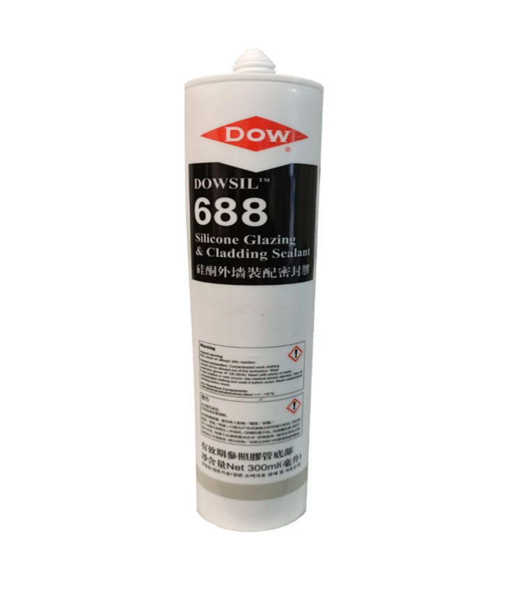 Dow 688 Dowsil Silicon Glazing and Cladding Sealant - 300mL- Hardware ...