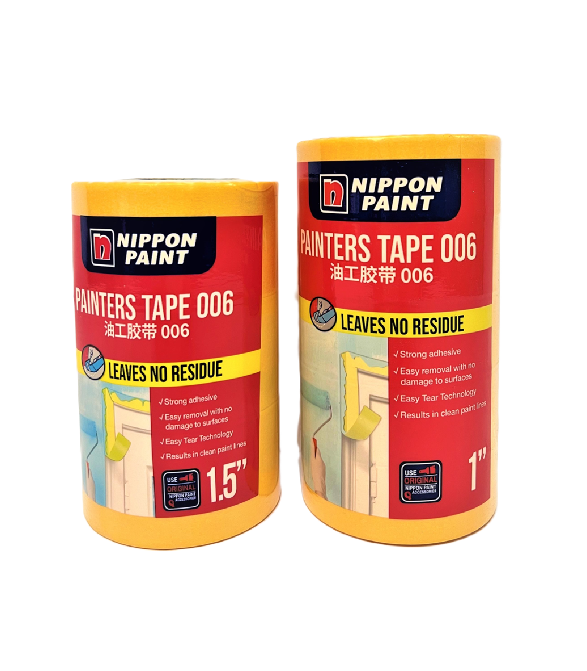 Nippon Paint Leaves No Residue Painters Tape 006