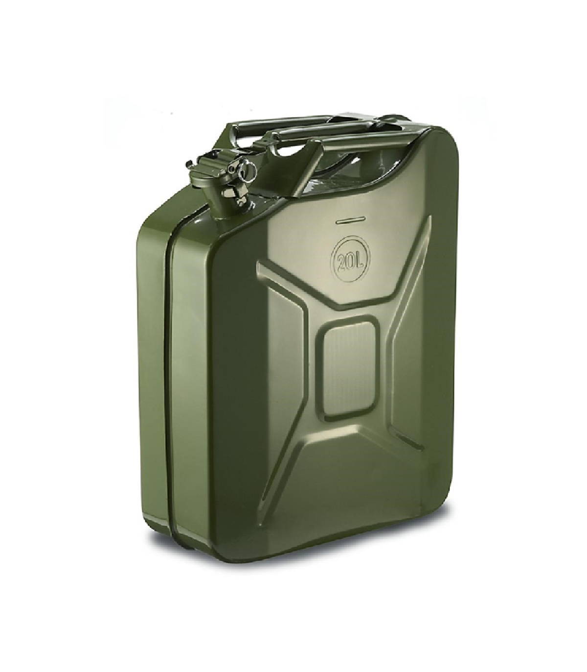 Jerry Metal Fuel Can Green - 20 Litre - Hardware Specialist