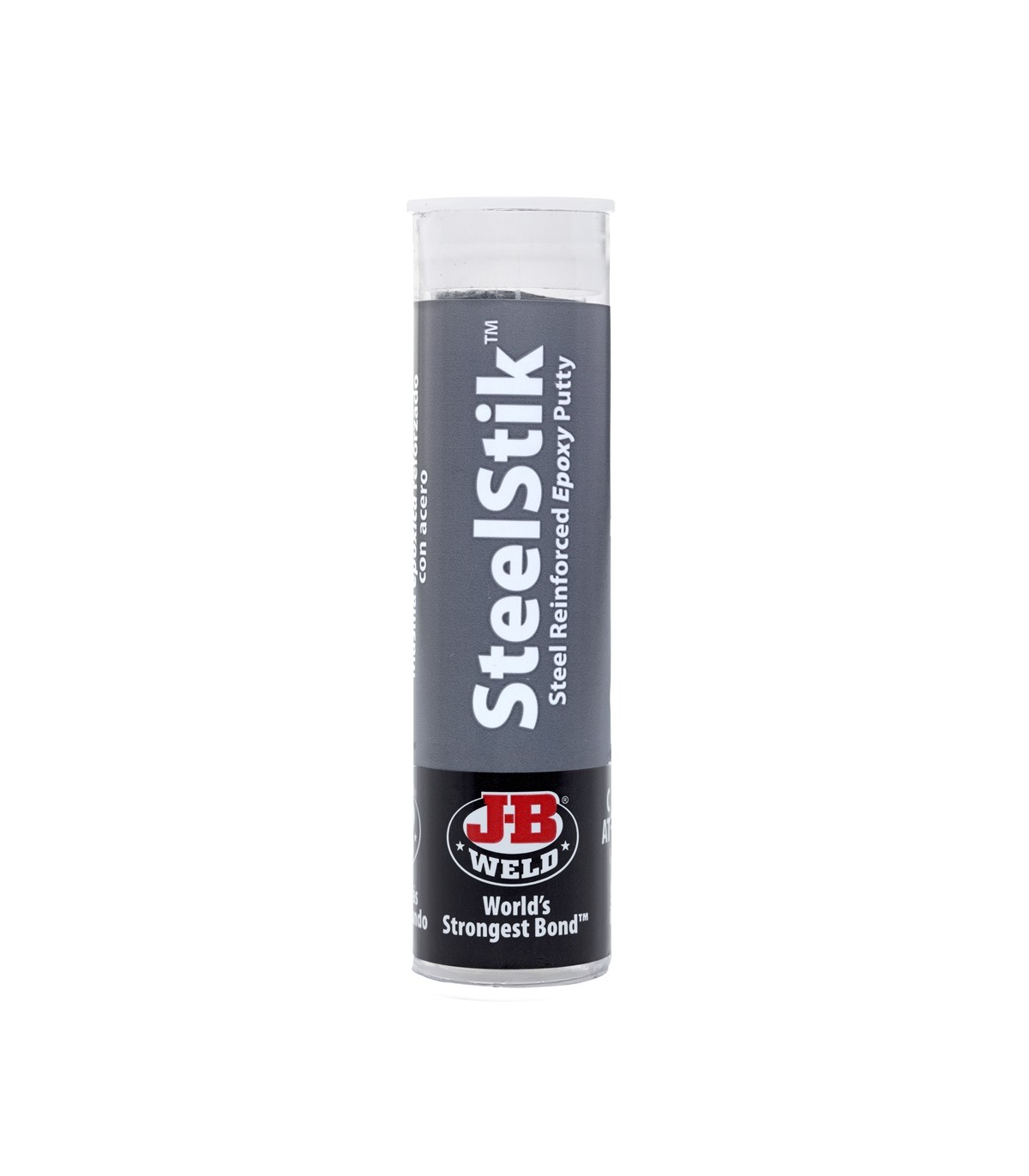 J-B Weld 8267 SteelStik Steel Reinforced Epoxy Putty Stick - 2 oz ...