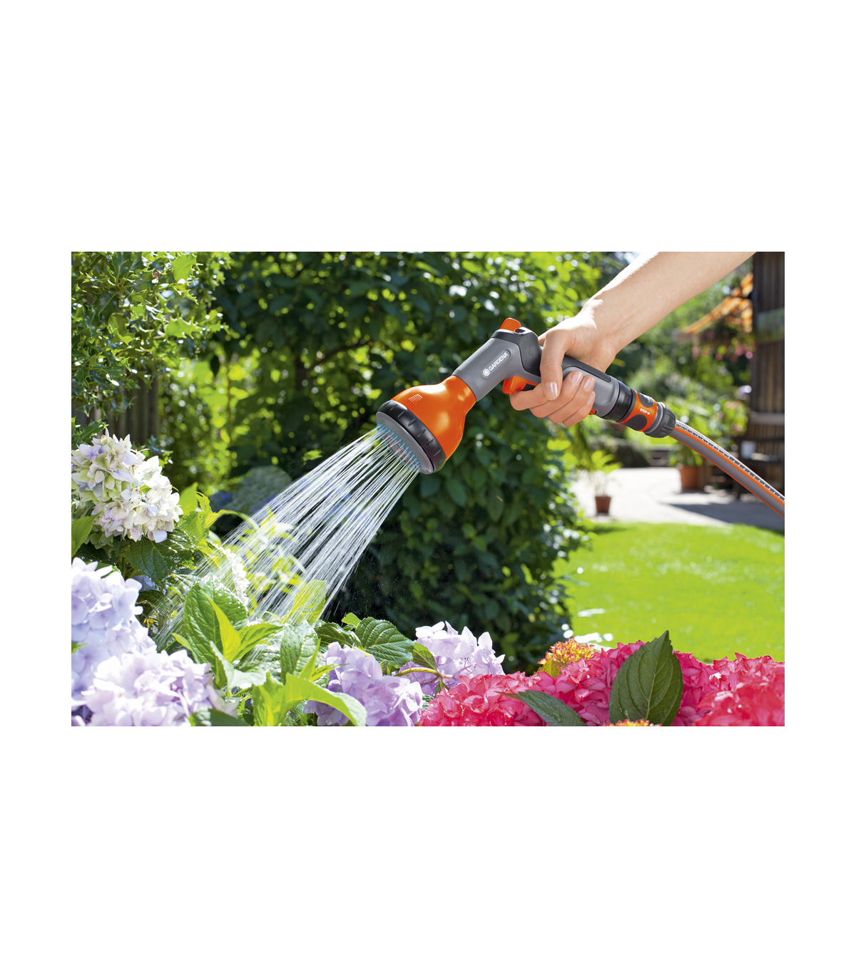 Gardena 18313 Comfort Cleaning Nozzle Adjustable Spray Gun - Hardware ...