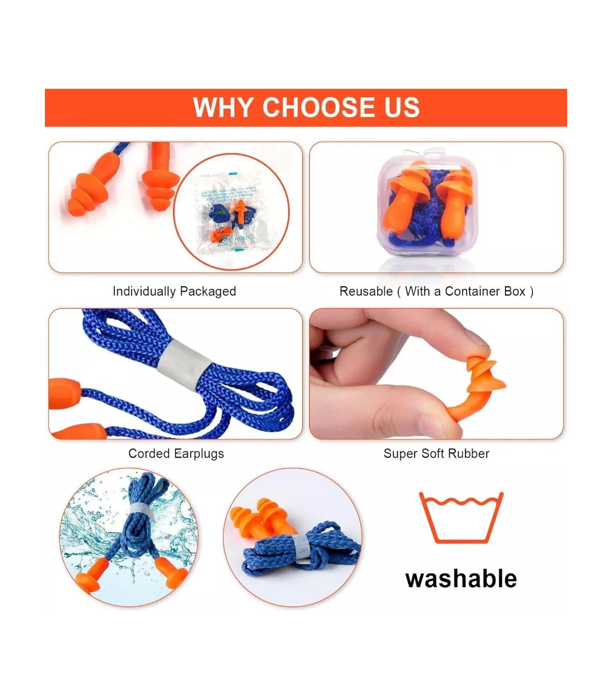 Hardware Specialist Reuseable Silicone Safety Ear Plug - Hardware ...