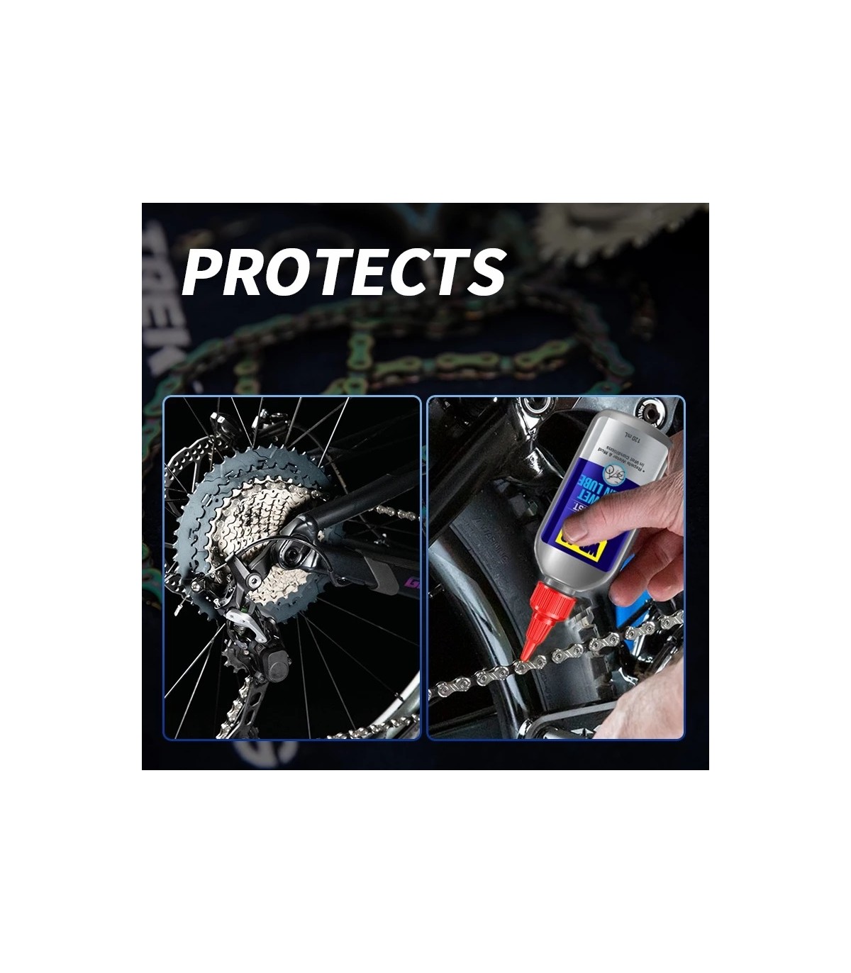 WD40 Specialist Bike Wet Chain Lubricant 120ml