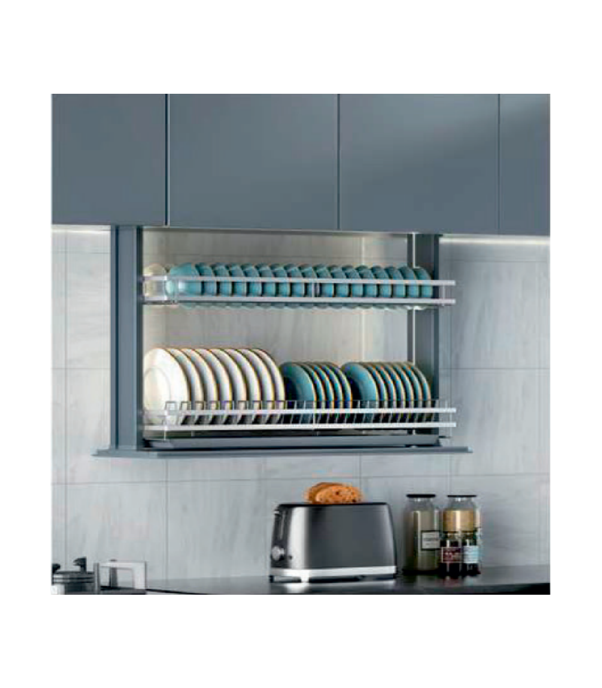 Moco MYD01 Smart Vertical Lift Dish Rack - Hardware Specialist