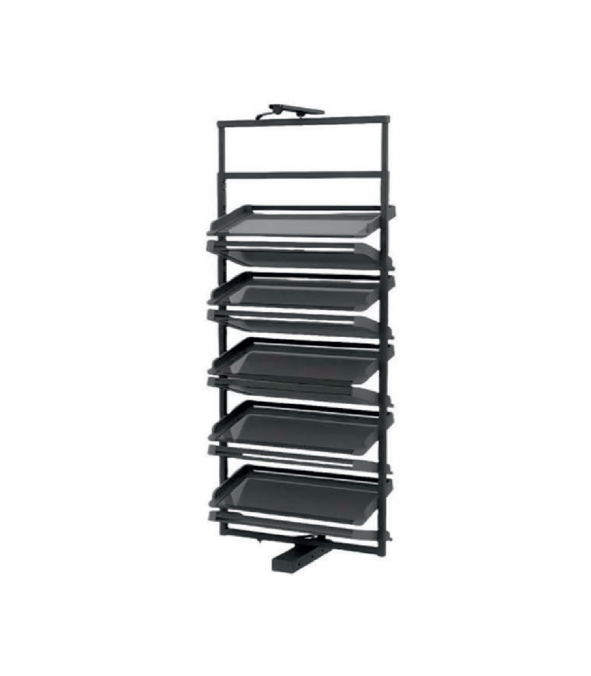 Moco MCW151 8 Layer Rotatable Shoe Rack - Grey - Hardware Specialist